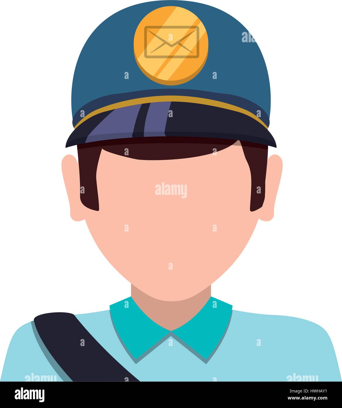 Mailman delivery service Stock Vector Image & Art - Alamy