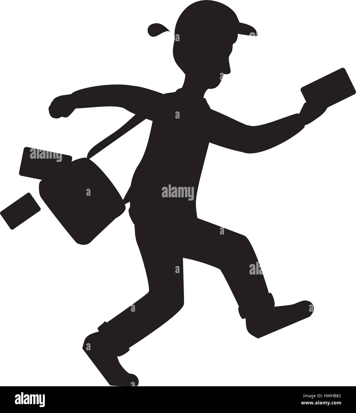Black Mailman High Resolution Stock Photography and Images - Alamy