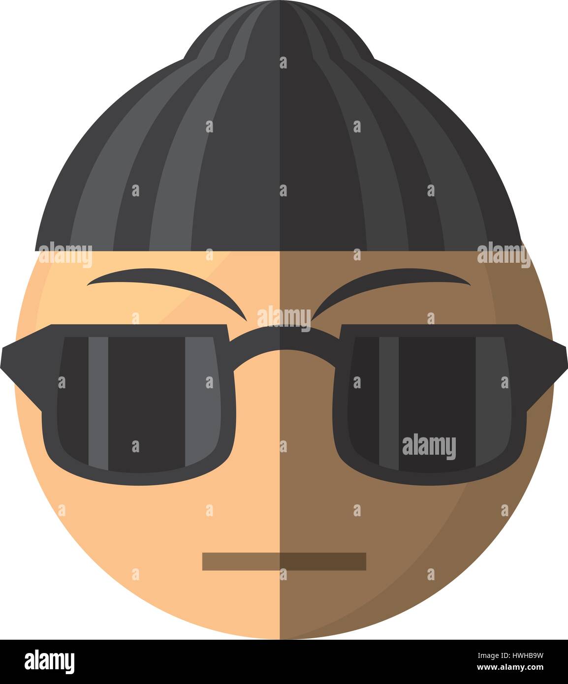 criminal emoticon cartoon design Stock Vector Image & Art - Alamy