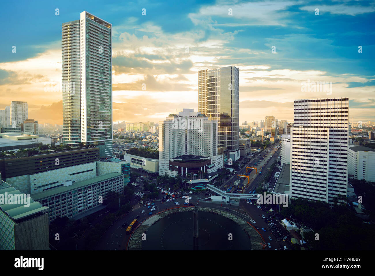 Jakarta building view hi-res stock photography and images - Alamy