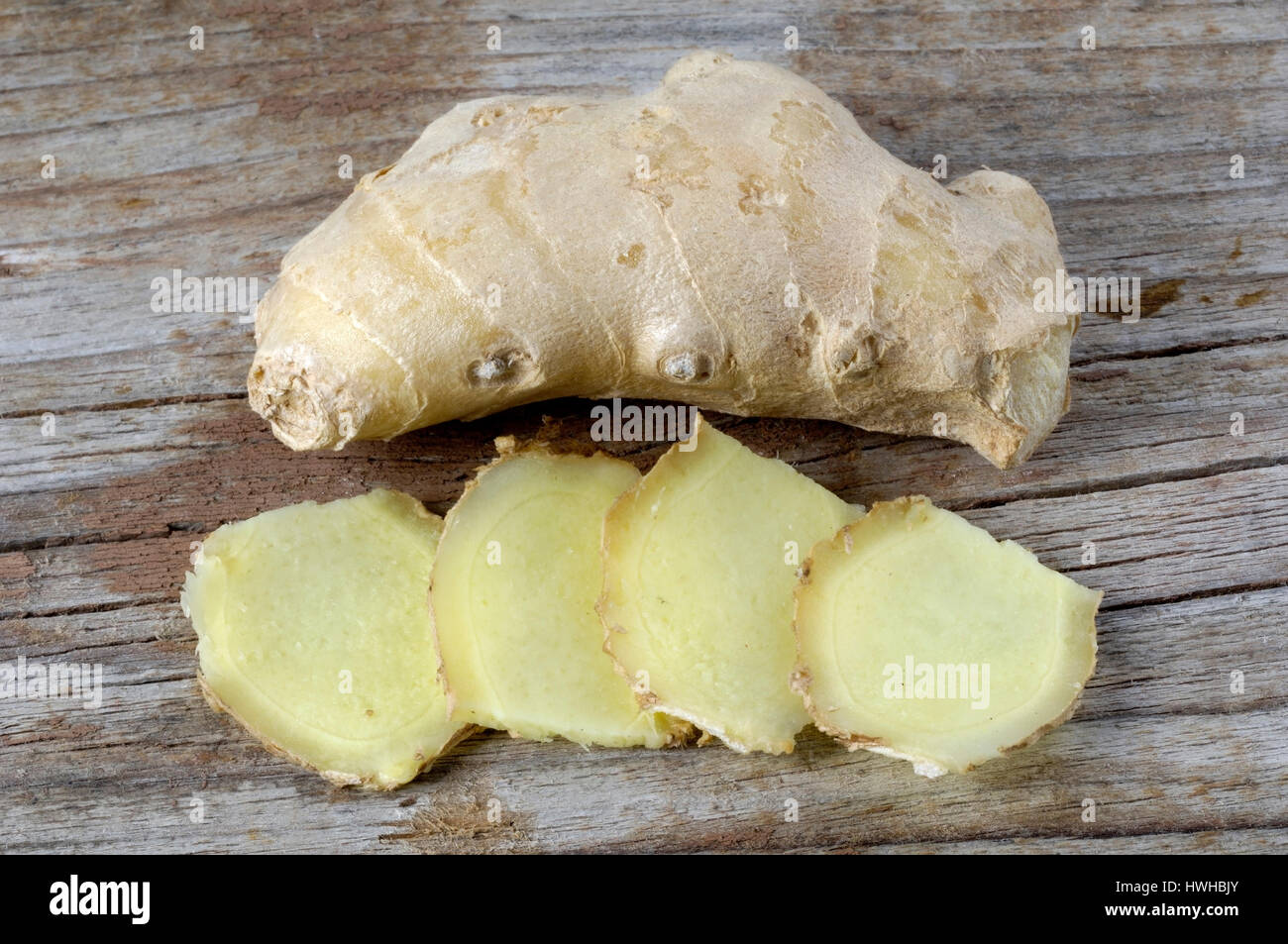 Common Ginger roots, Zingiber officinale, ginger roots, Zingiber ...