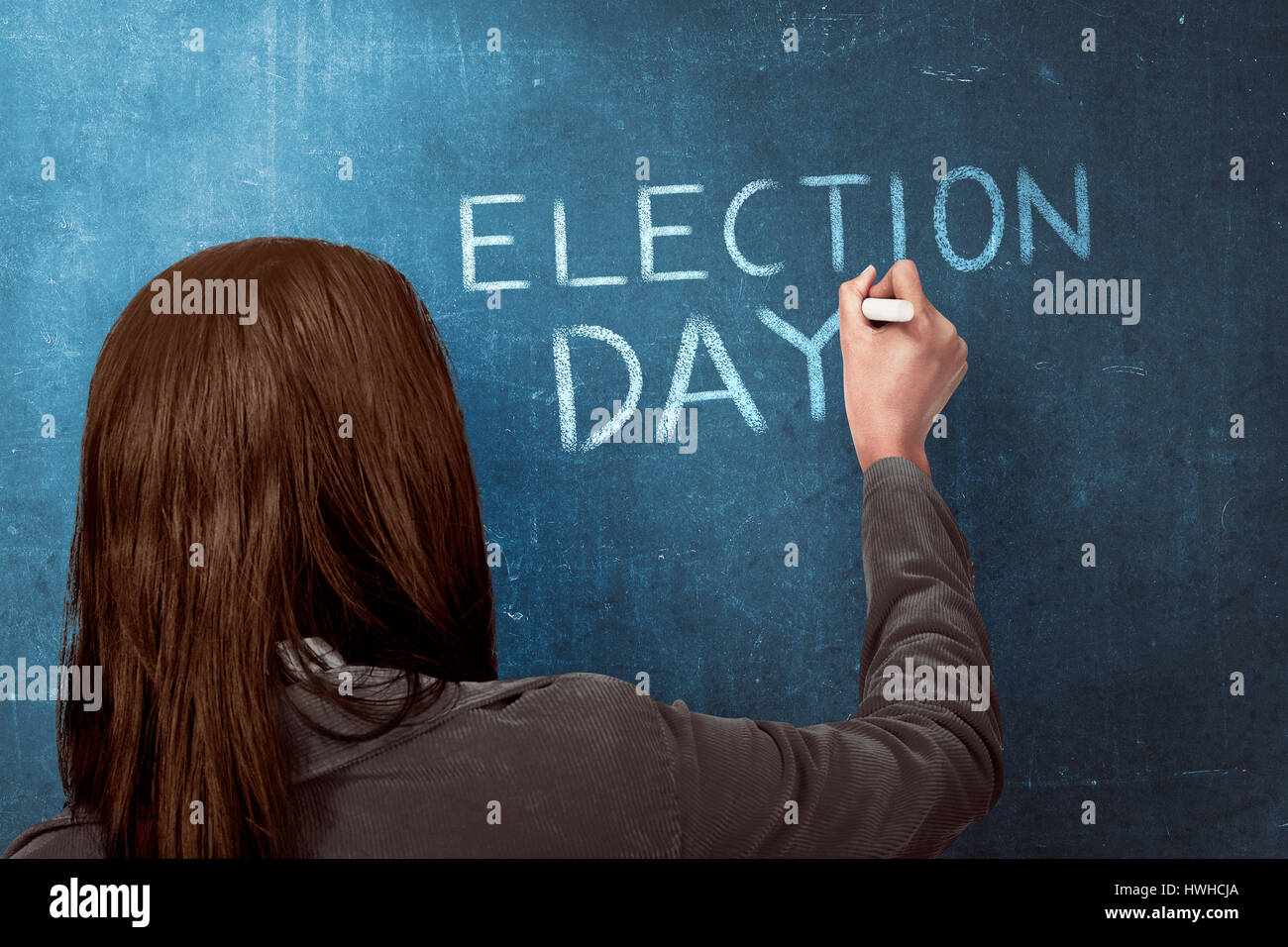 Hand holding chalkboard words hi-res stock photography and images - Alamy