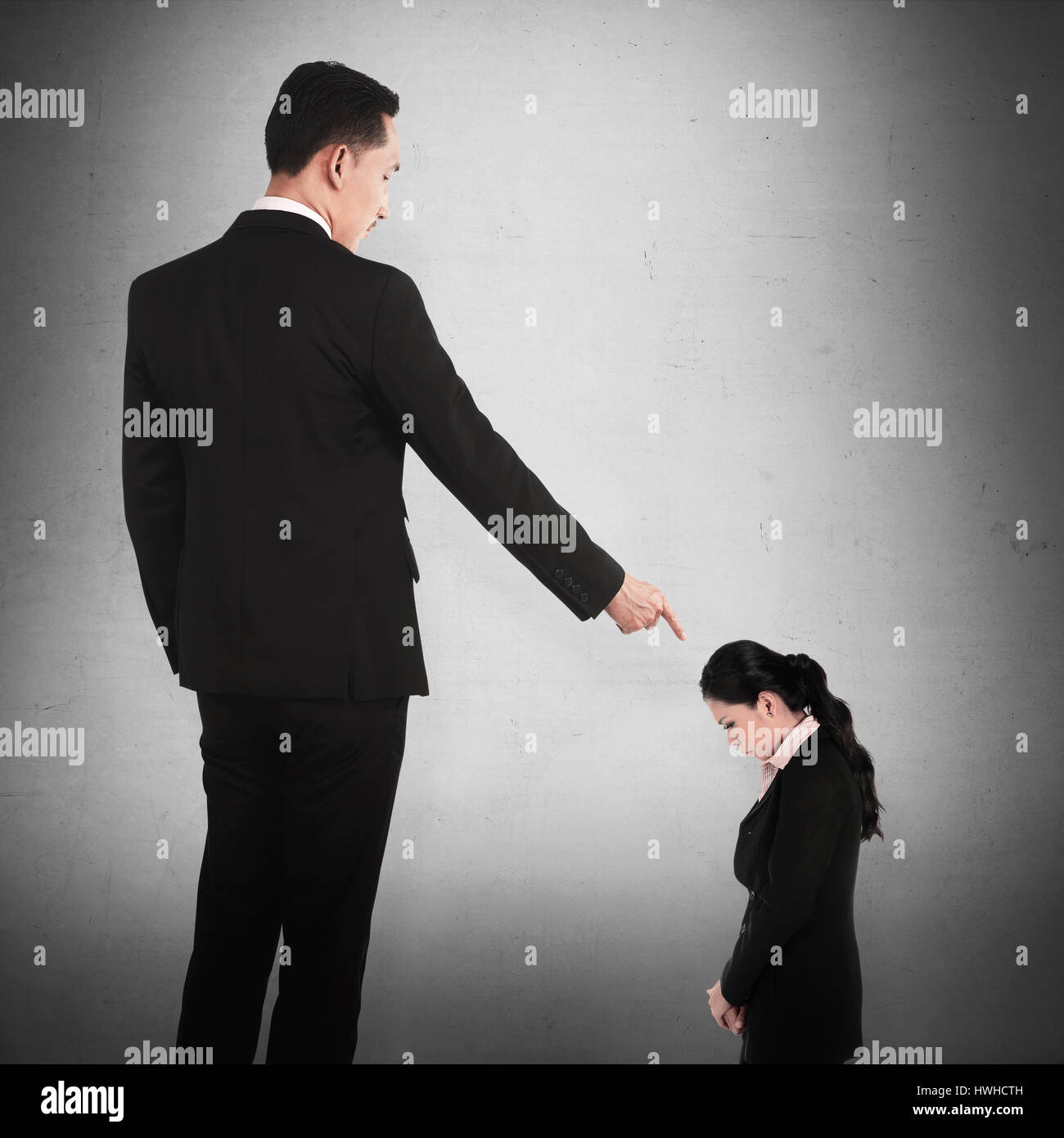 Fingers pointing hand blame hi-res stock photography and images - Alamy