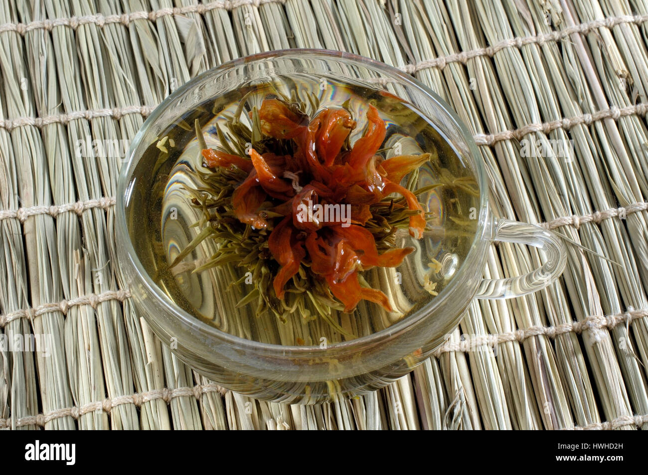 Tea flowers in a teacup, flowers blossom tea, Green Tea Sweet Osmanthus ...