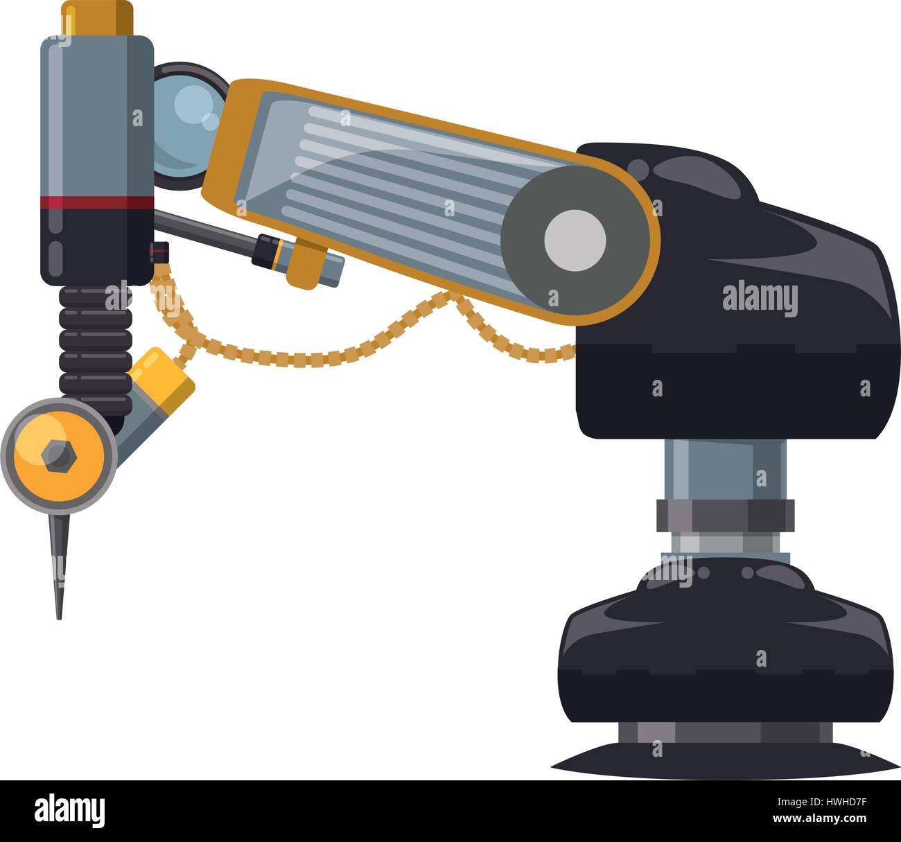 Robotic arm technology Stock Vector Image & Art - Alamy