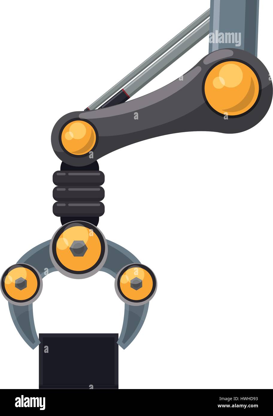 Robotics delivery Stock Vector Images - Alamy