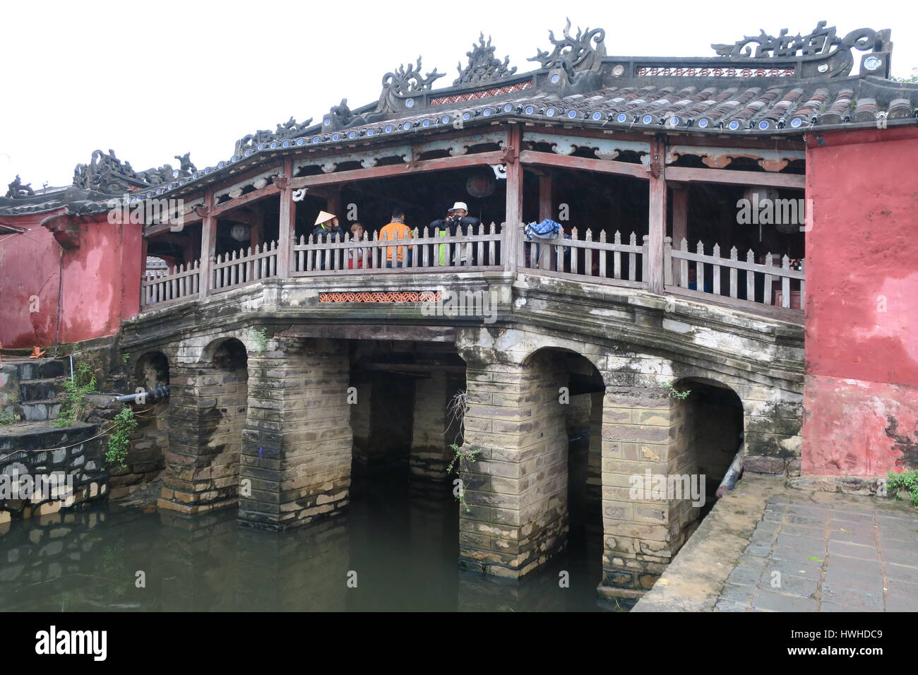 Covered bridge is timber-truss bridge with roof and siding which, in ...