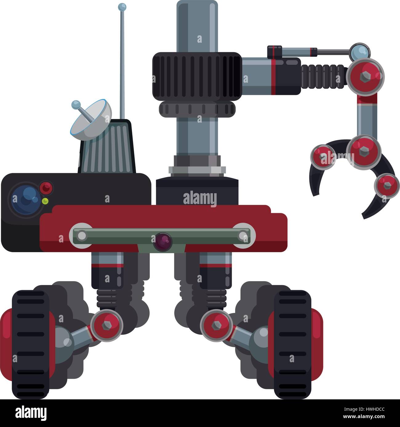 Robot machine technology Stock Vector Image & Art - Alamy