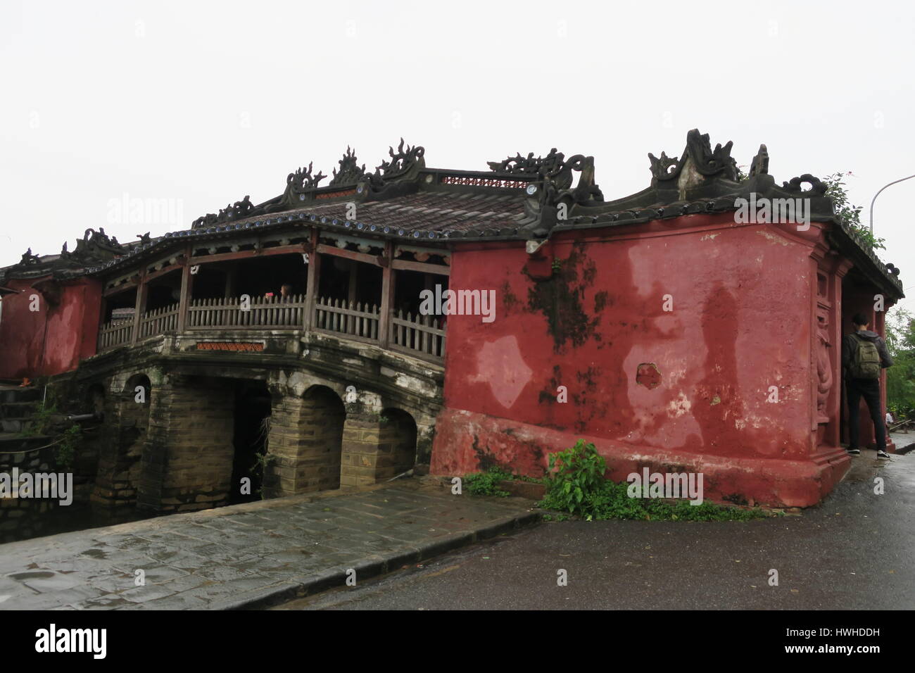 Covered bridge is timber-truss bridge with roof and siding which, in ...