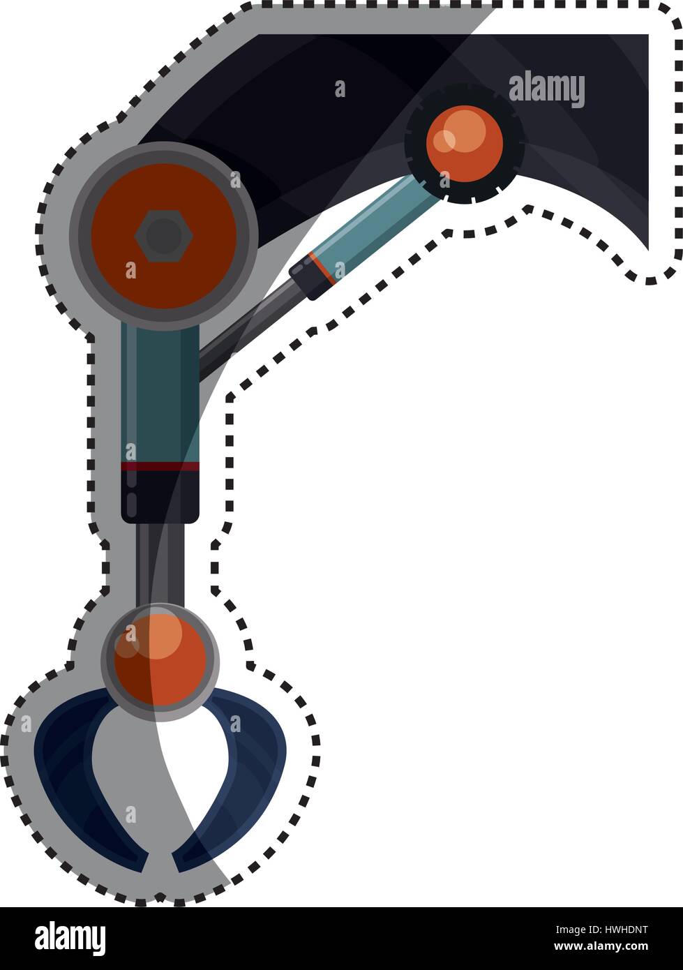 Robotic arm technology Stock Vector Image & Art - Alamy