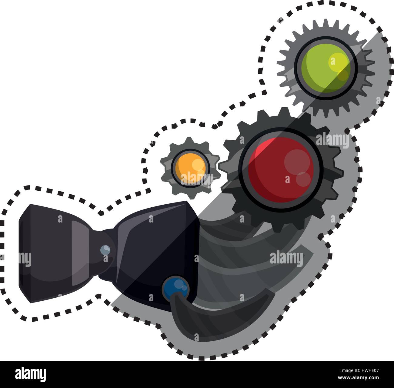 Robotic arm technology Stock Vector Image & Art - Alamy