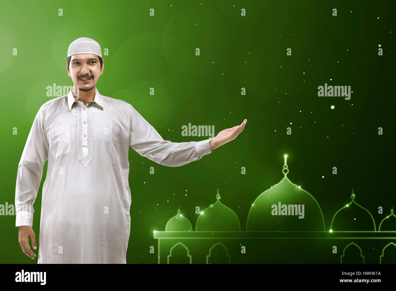 Muslim man wearing cap hi-res stock photography and images - Alamy