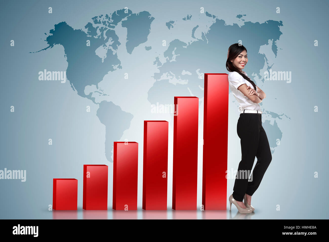 Woman lean hi-res stock photography and images - Alamy