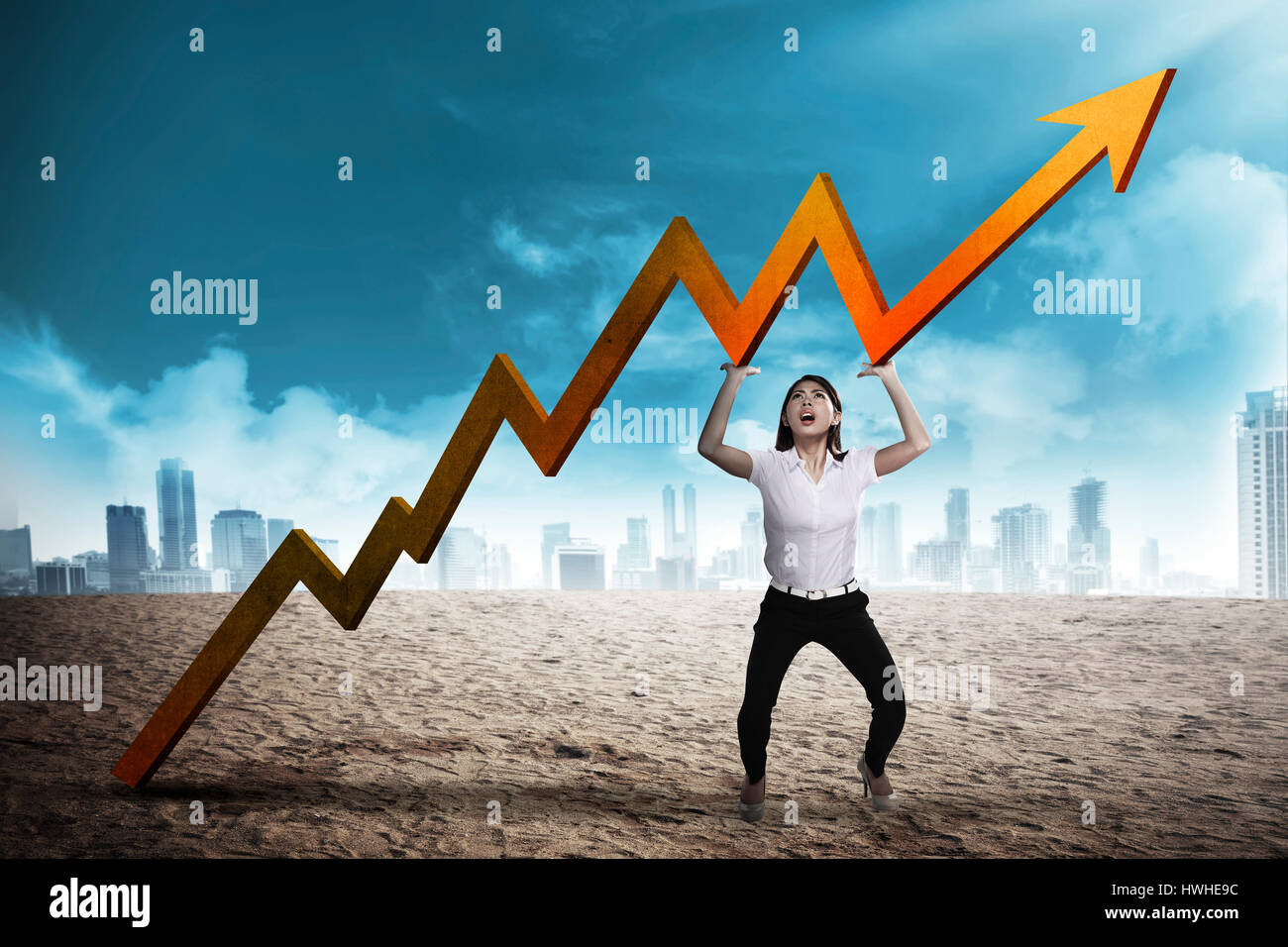 Business team raise hand hi-res stock photography and images - Alamy