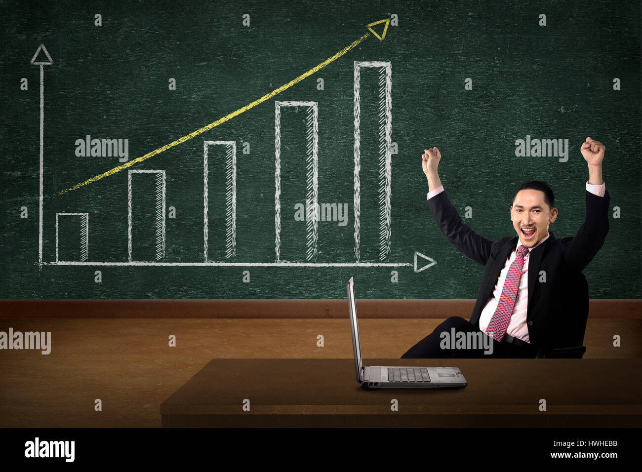 Smile graph diagram hi-res stock photography and images - Alamy