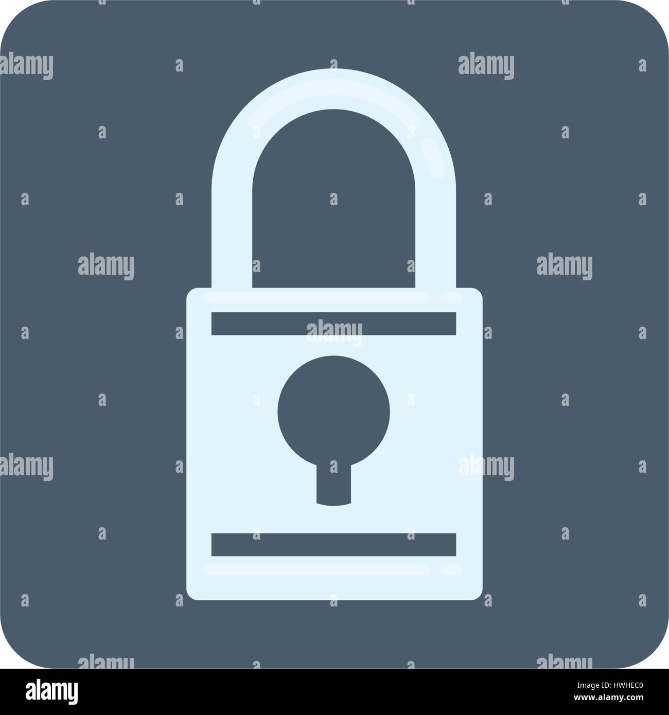 Padlock security symbol Stock Vector Image & Art - Alamy