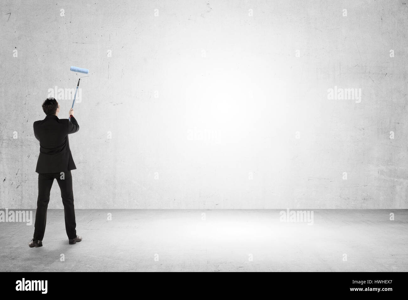 Empty man painting hi-res stock photography and images - Alamy