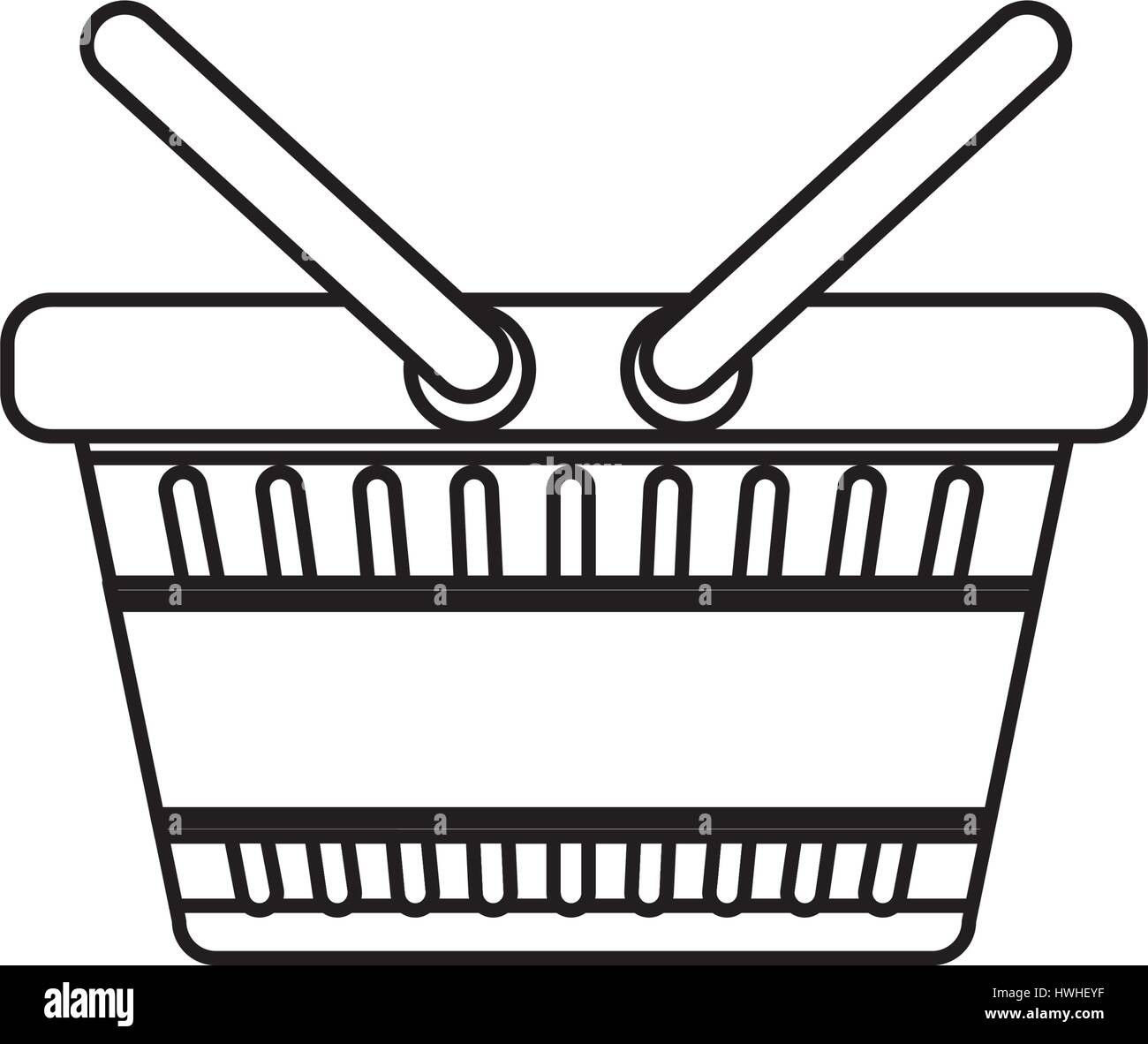 Shopping basket symbol Stock Vector Image & Art - Alamy