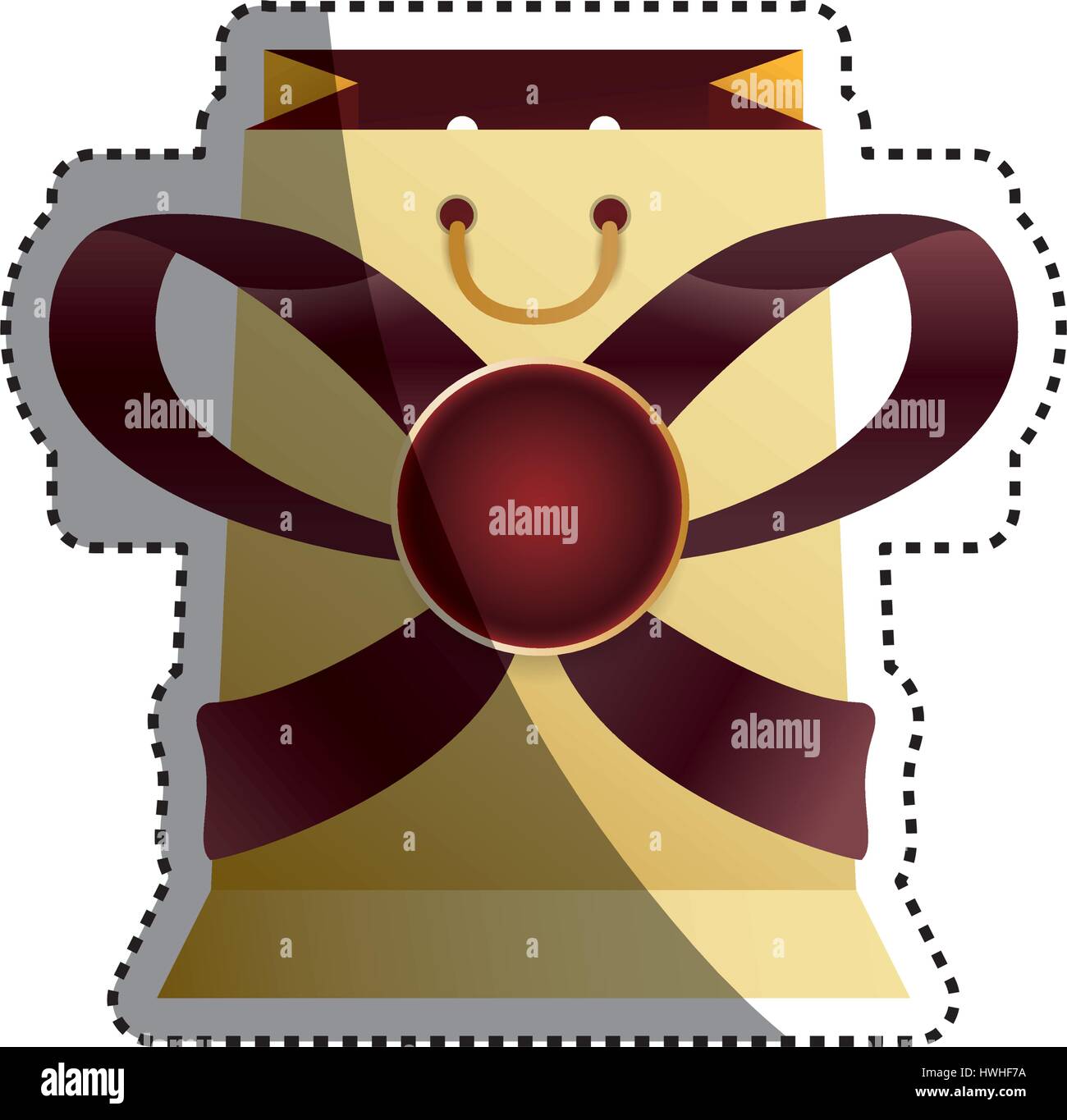 Shopping bag gift Stock Vector Image & Art - Alamy
