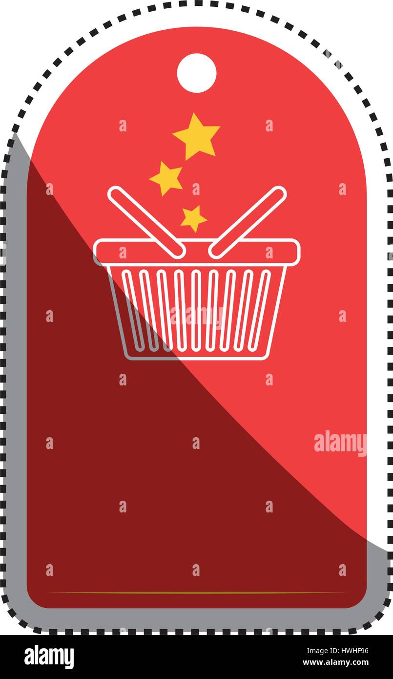 Shopping label tag Stock Vector Image & Art - Alamy