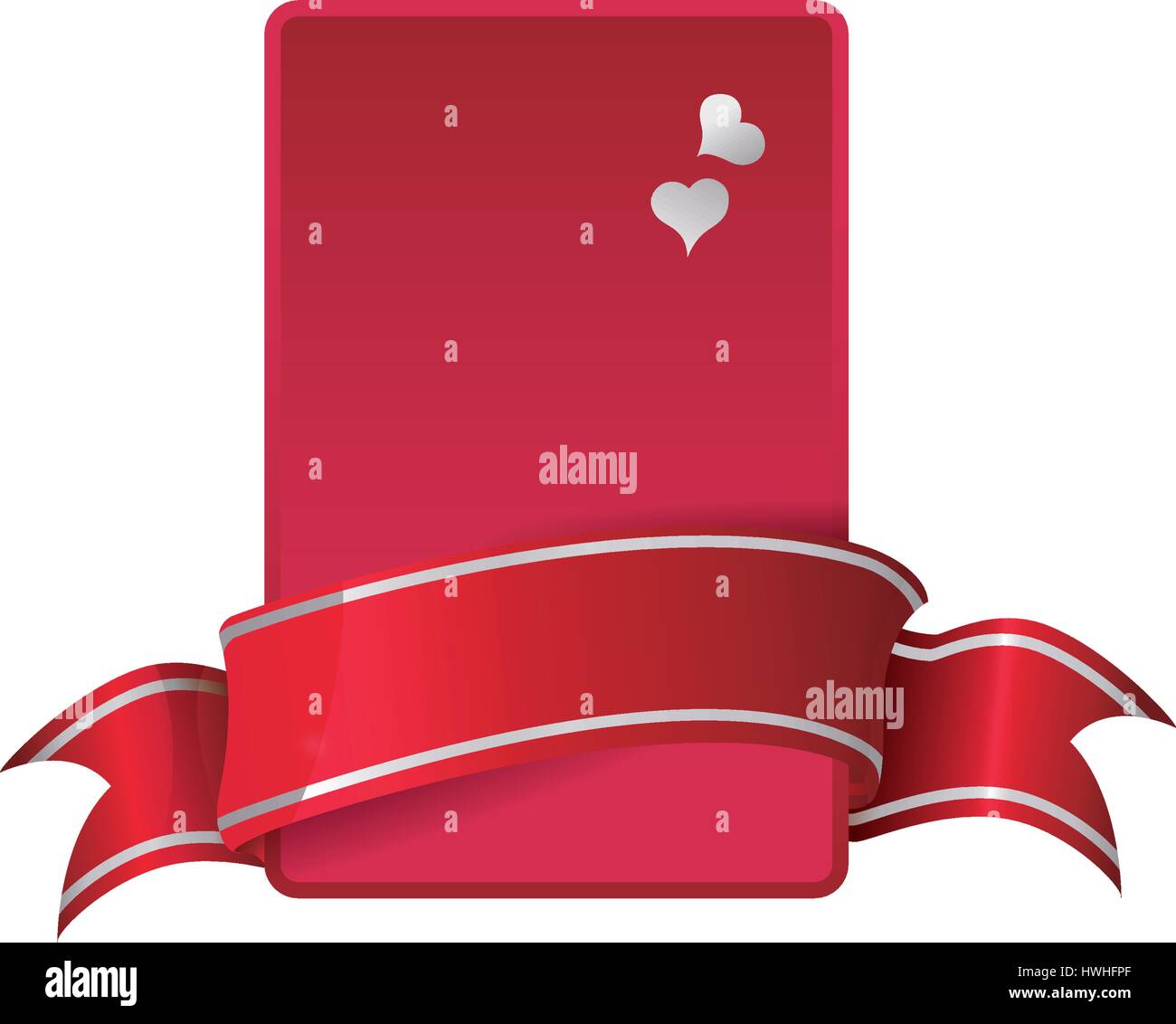 Cute and romantic banner Stock Vector Image & Art - Alamy
