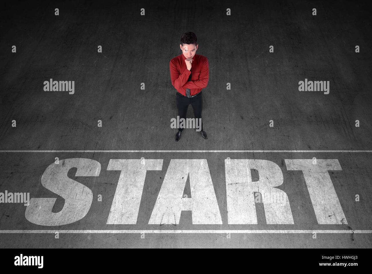 Start word hi-res stock photography and images - Alamy