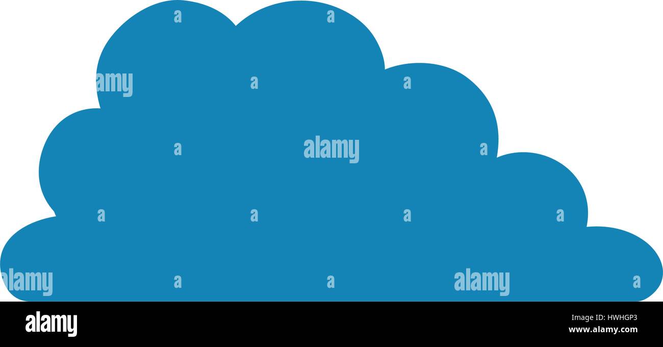 Cloud weather symbol Stock Vector Image & Art - Alamy