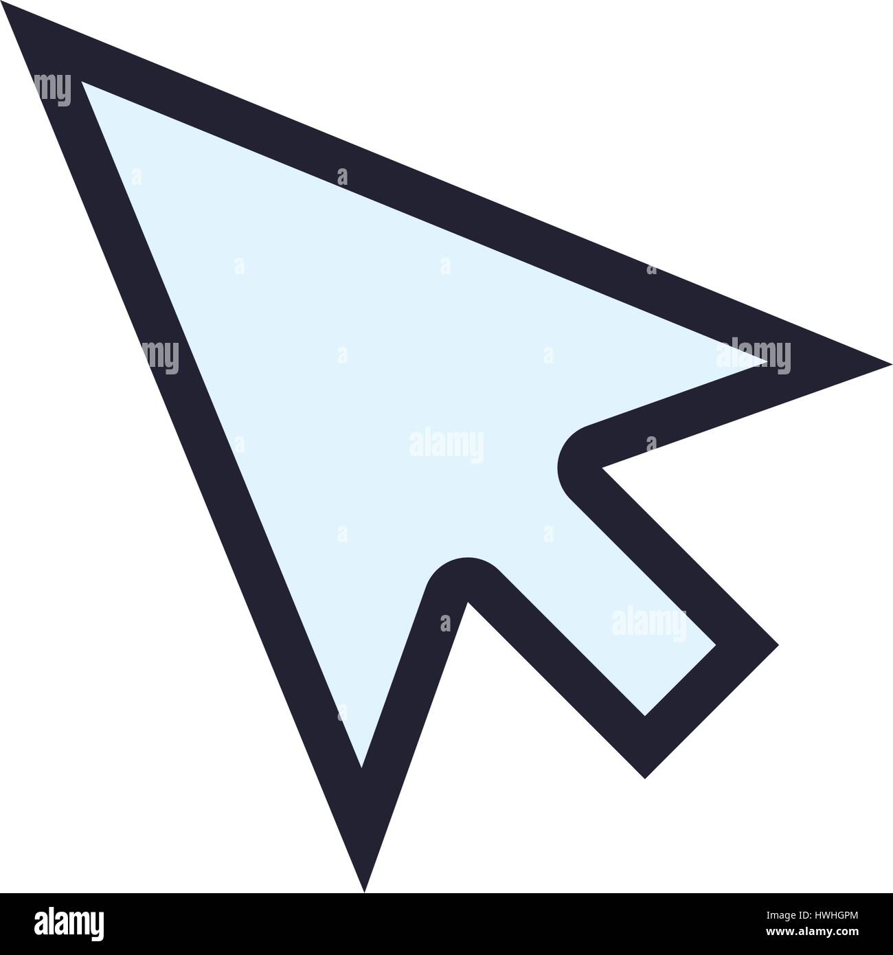 Click arrow cursor Stock Vector Image & Art - Alamy