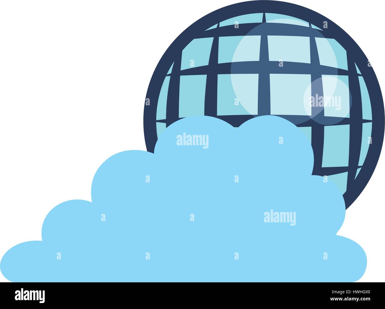 Global sphere symbol Stock Vector Image & Art - Alamy