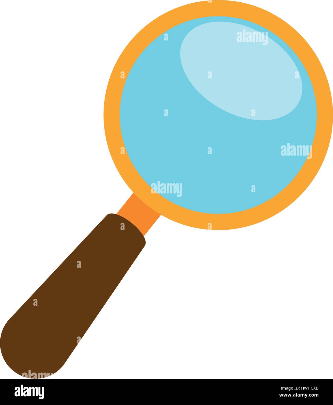 Lupe magnifying glass Stock Vector Image & Art - Alamy