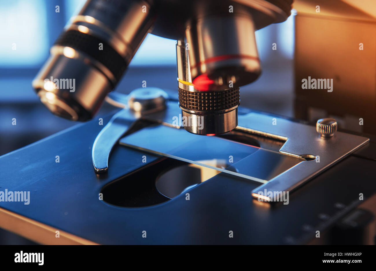 laboratory, microscope for chemistry biology test samples, Medical ...