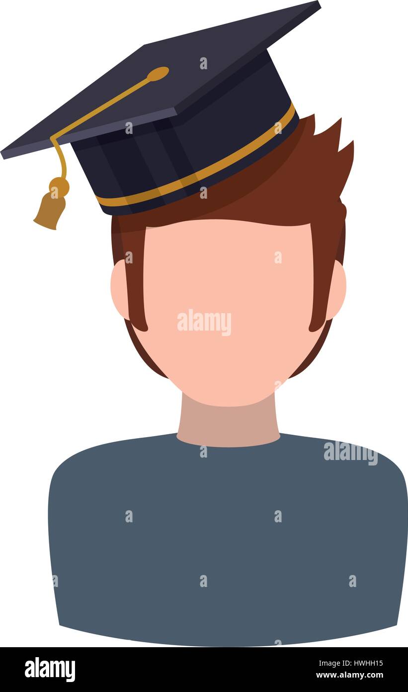 Young student profile Stock Vector Image & Art - Alamy