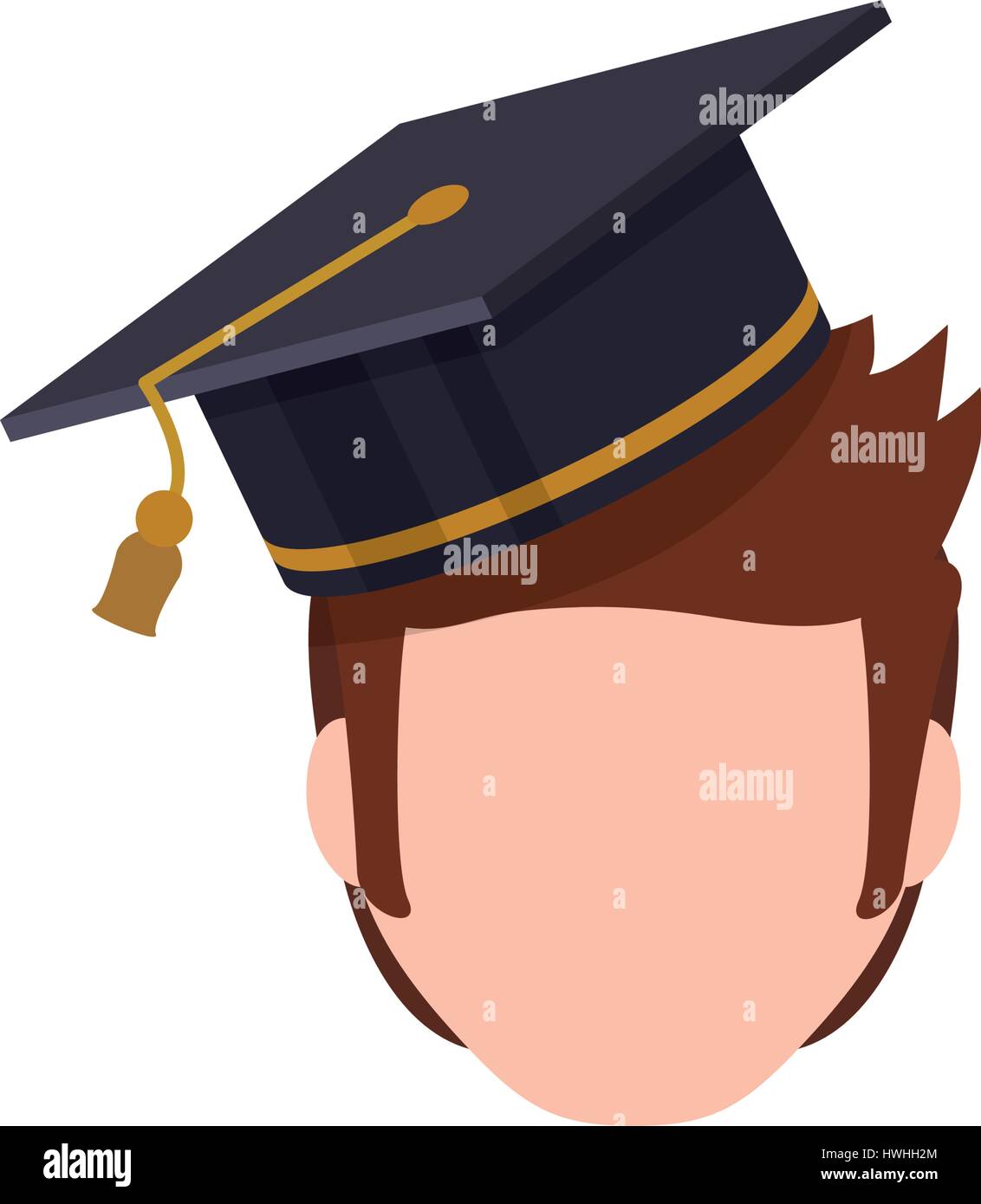 Young student profile Stock Vector Image & Art - Alamy