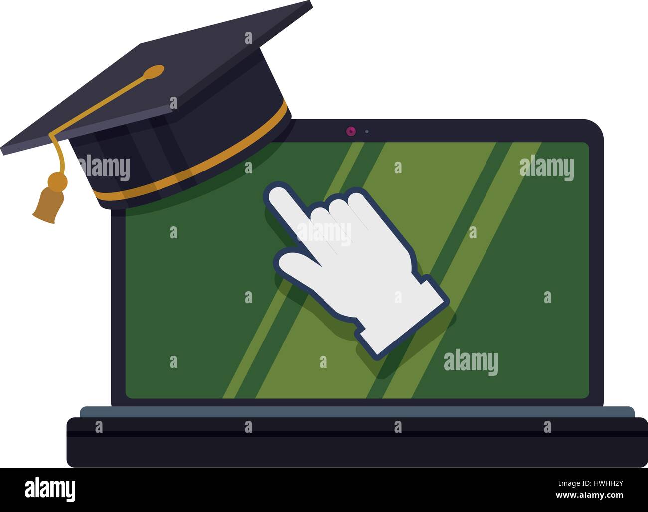 Elearning online education Stock Vector Image & Art - Alamy