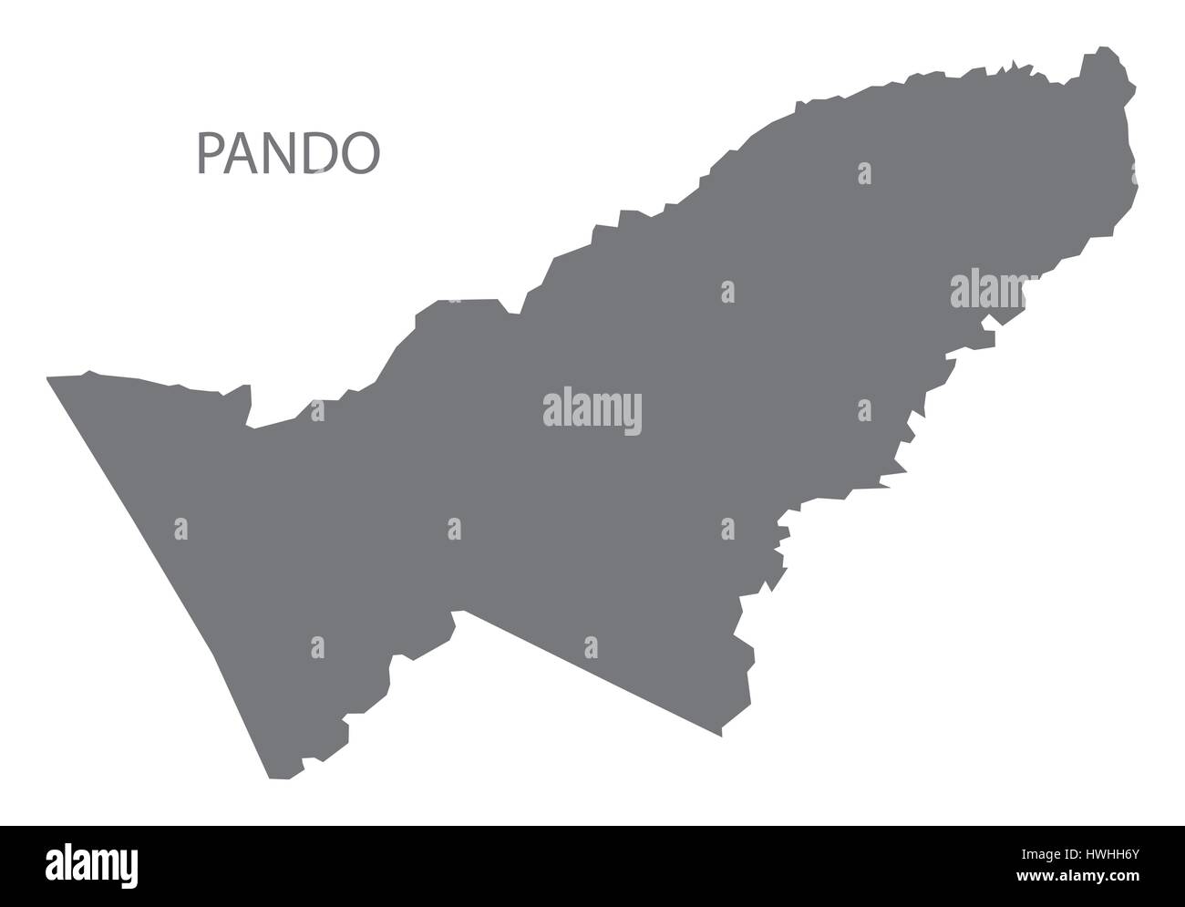 Pando bolivia map hi-res stock photography and images - Alamy