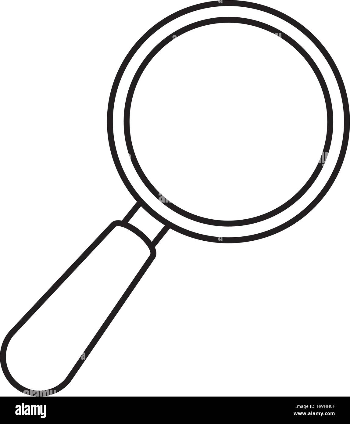 Lupe magnifying glass Stock Vector Image & Art - Alamy