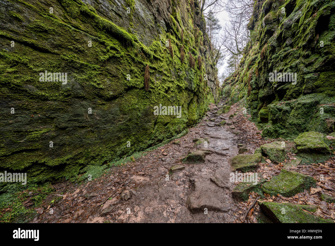 Luds Church Peak District High Resolution Stock Photography and Images ...