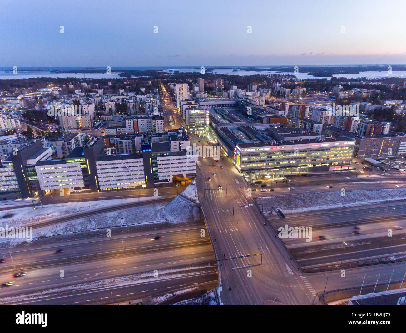 Kauppakeskus Iso Omena Stock Photo - Alamy