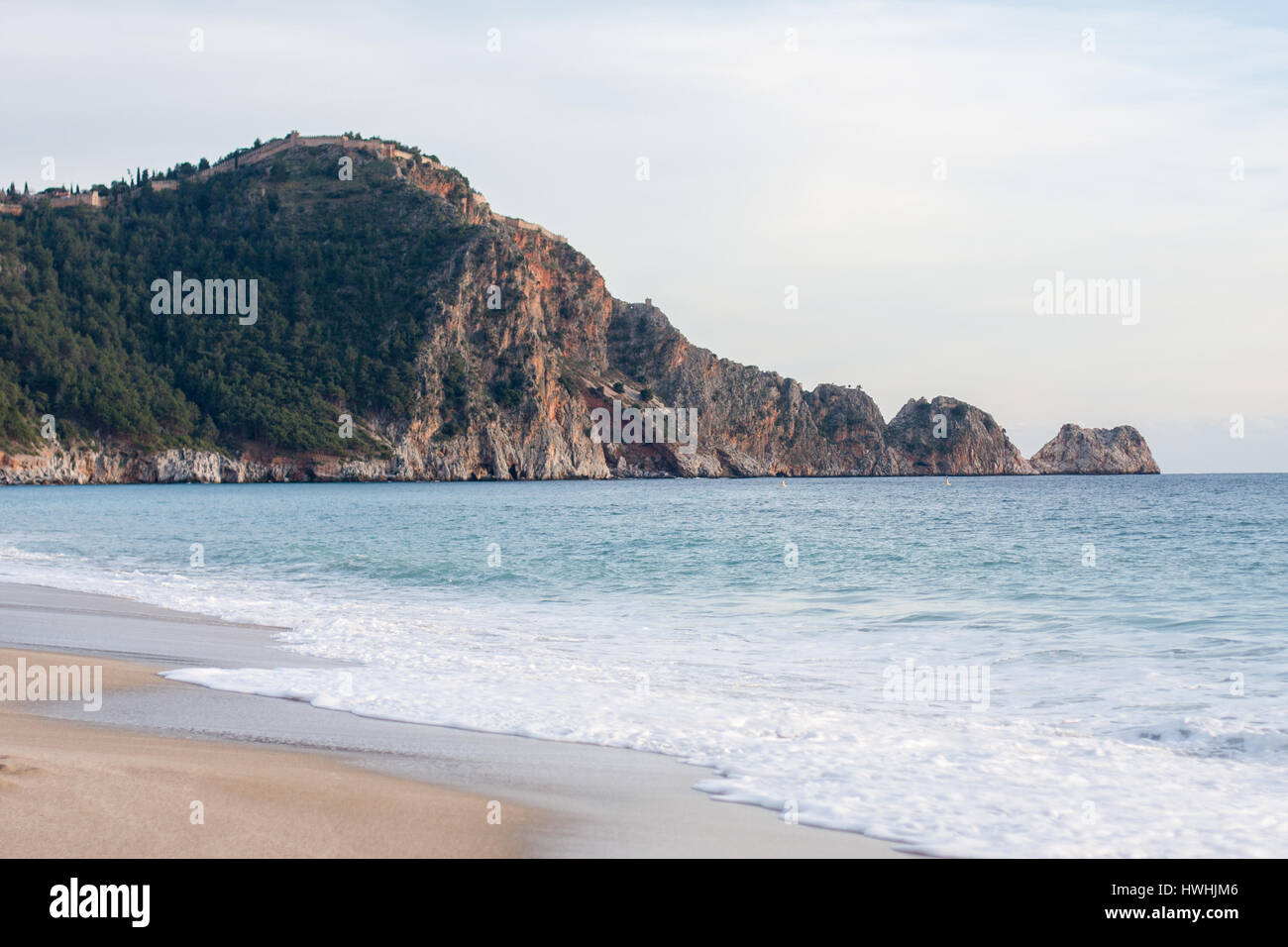 Cleopatra beach turkey hi-res stock photography and images - Alamy