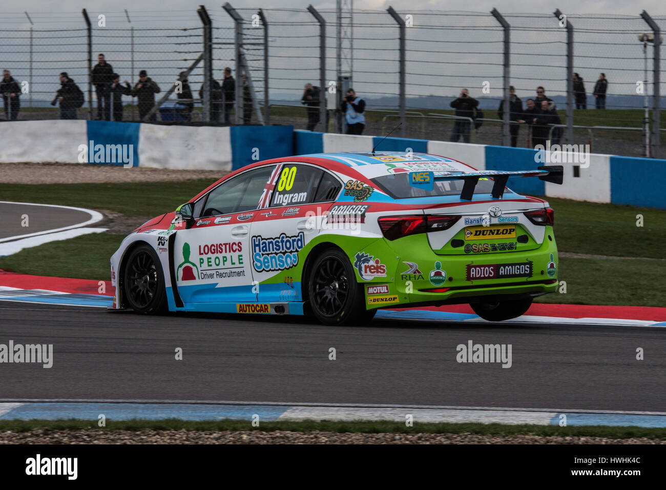 BTCC Donington 2017 Stock Photo - Alamy