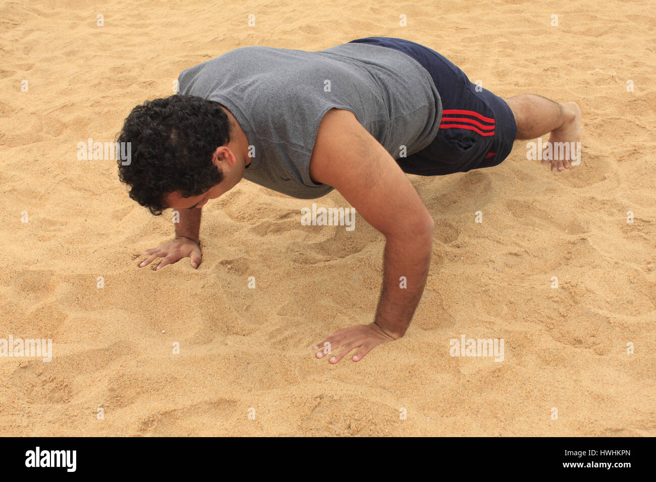 Man plank position silhouette hi-res stock photography and images - Alamy