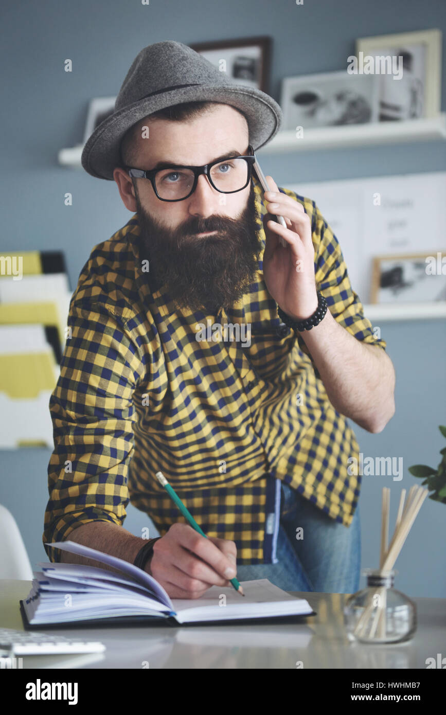 Man booking hi-res stock photography and images - Alamy