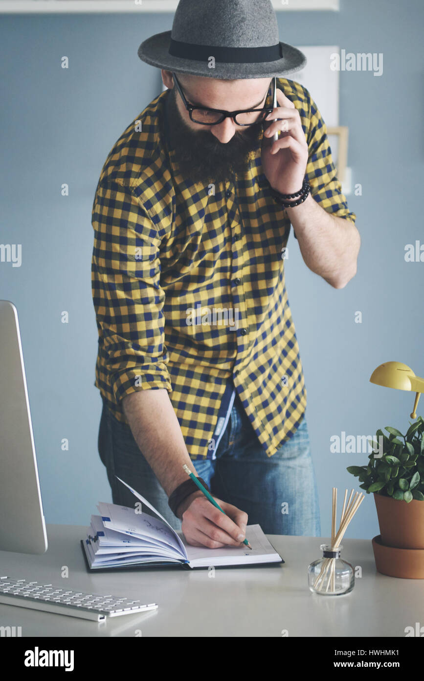 Man booking hi-res stock photography and images - Alamy