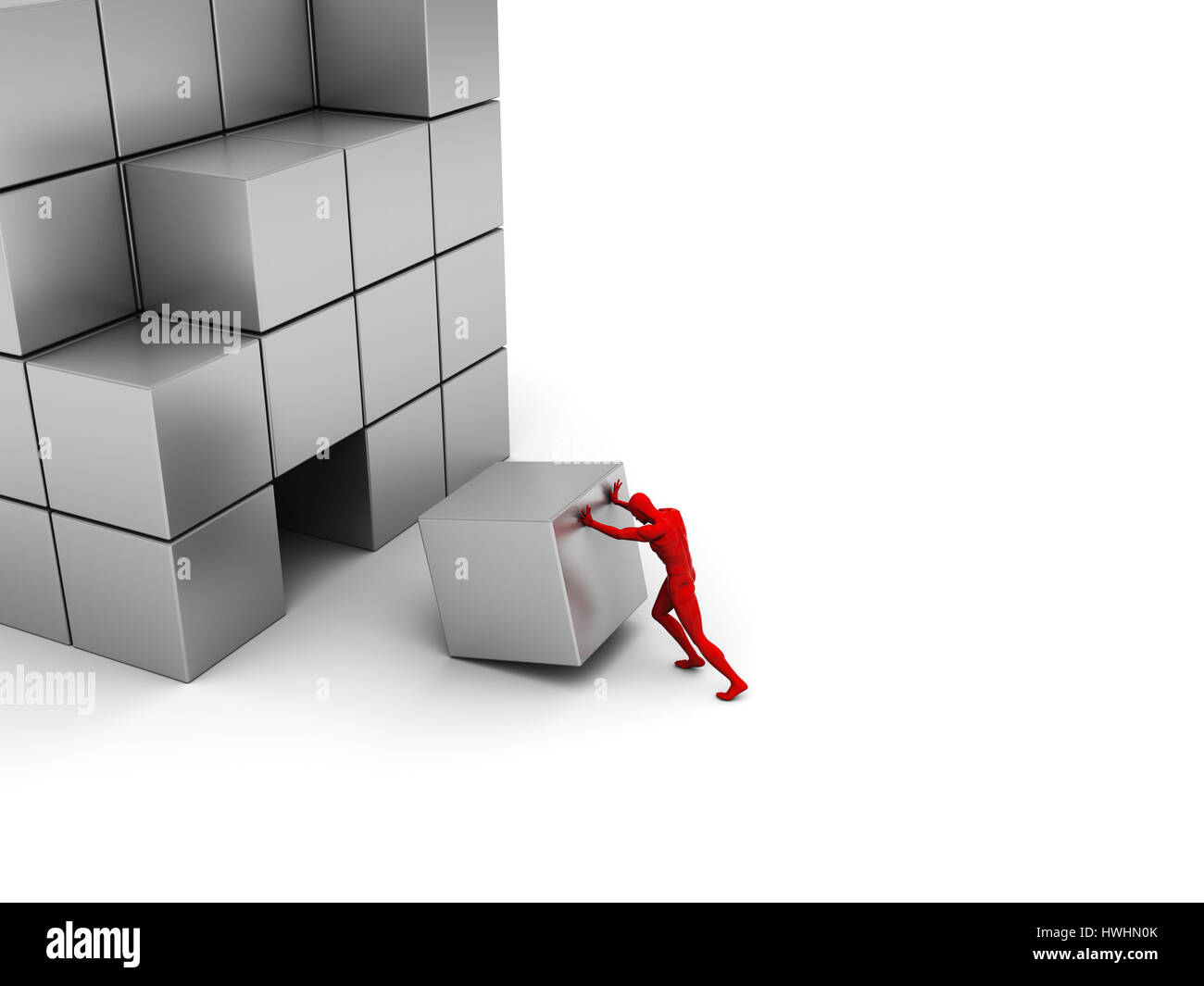 Blocks structure hi-res stock photography and images - Alamy