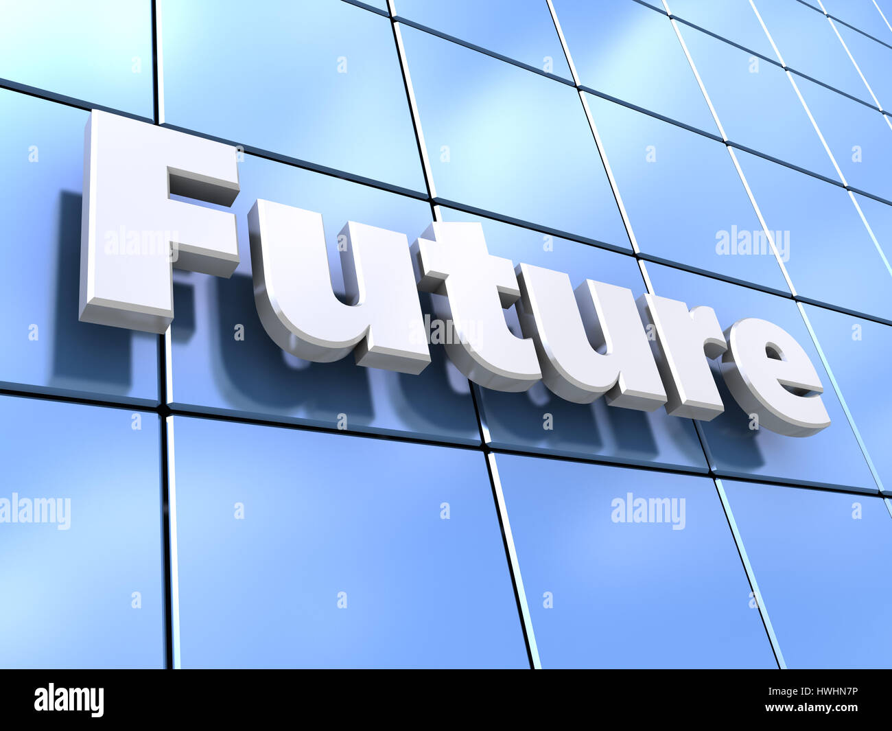Science fiction illustration city glass hi-res stock photography and ...
