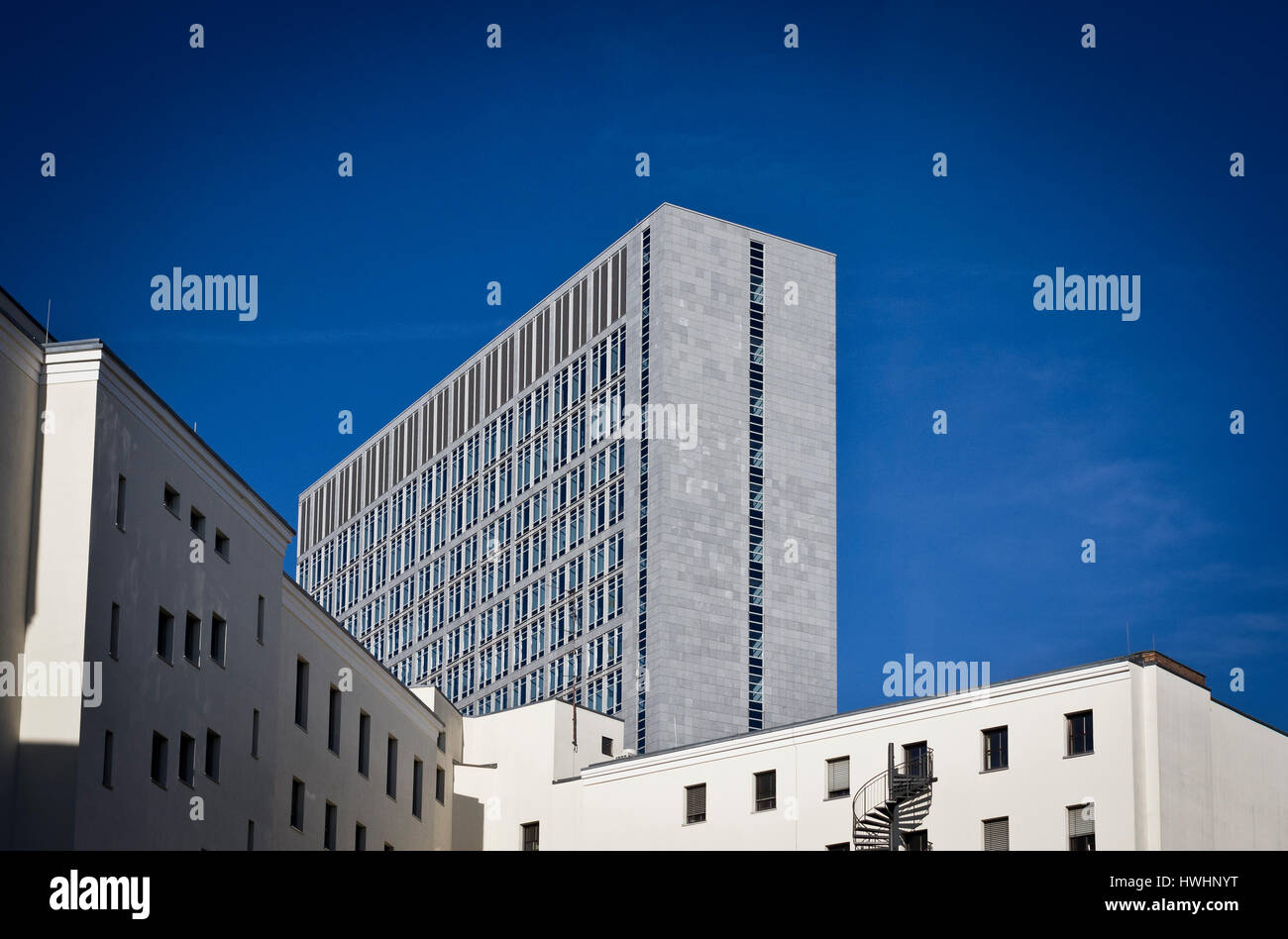 Stacked buildings in Berlin, Germany Stock Photo - Alamy