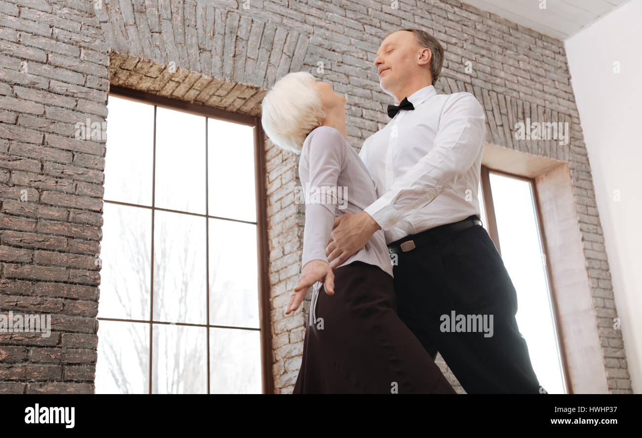 Couple waltzing hi-res stock photography and images - Alamy