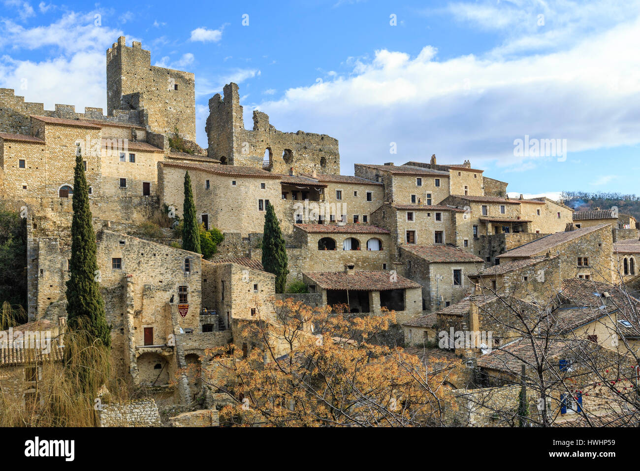 France, Ardeche, Saint Montan Stock Photo - Alamy