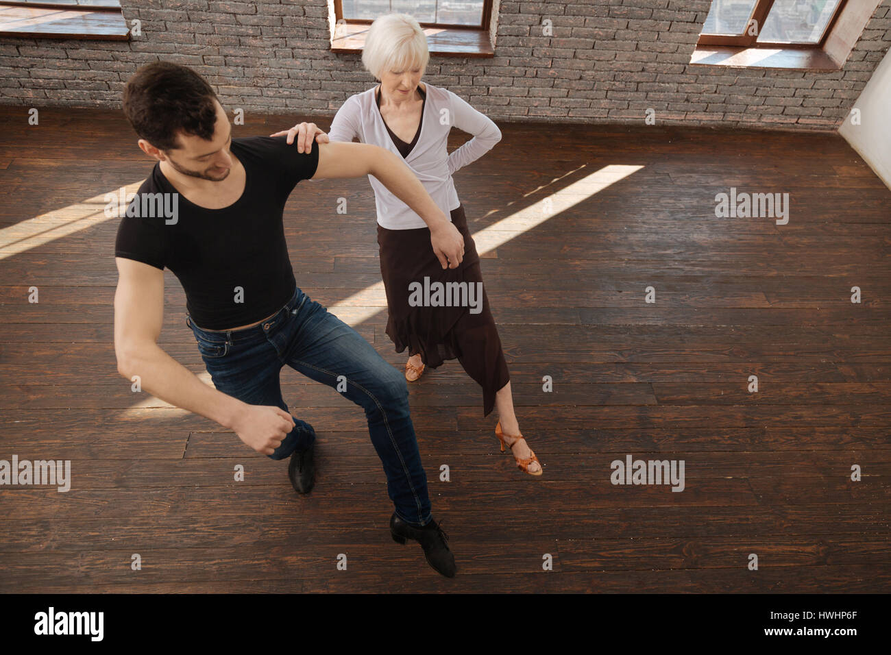 Leading you to the success . Flexible active powerful dance instructor ...