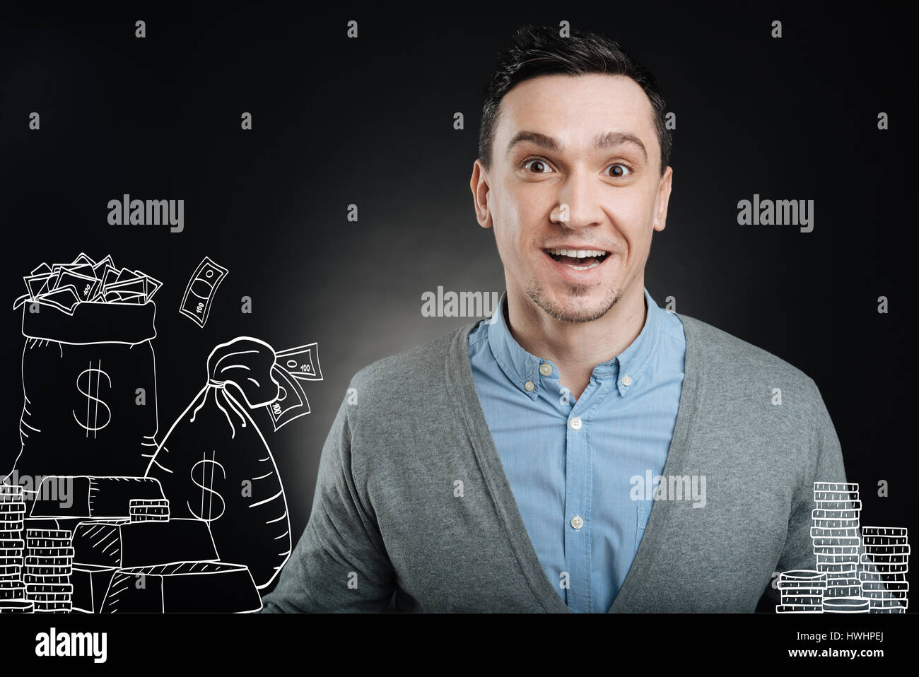 Miling face hi-res stock photography and images - Alamy